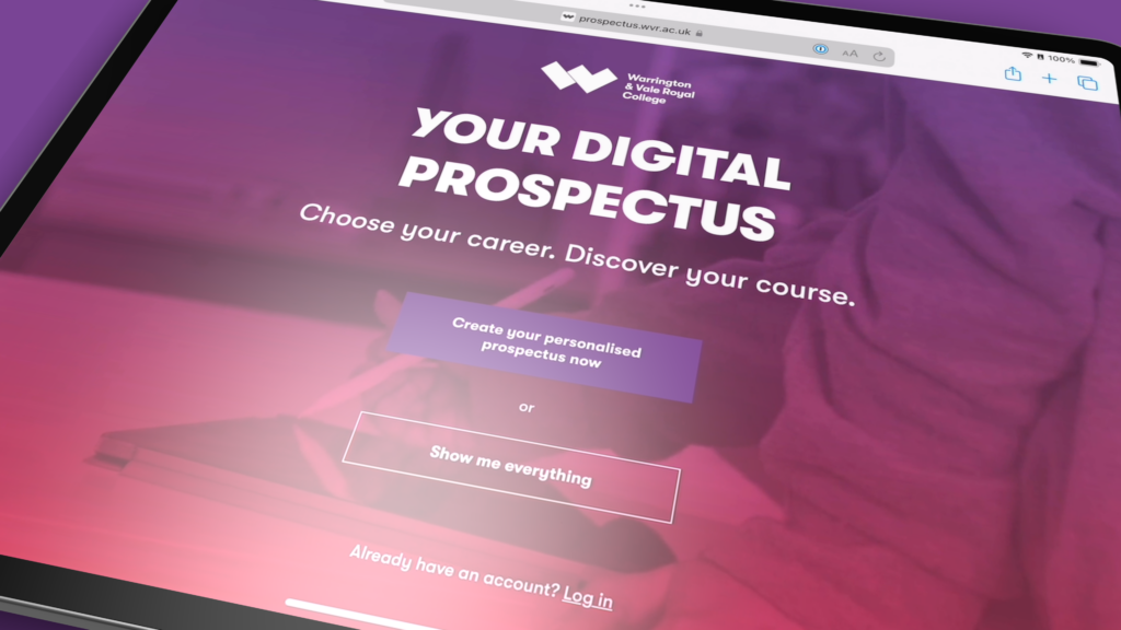 Prospectus Plus helps WVR see unprecedented applications success - Prospectus Plus